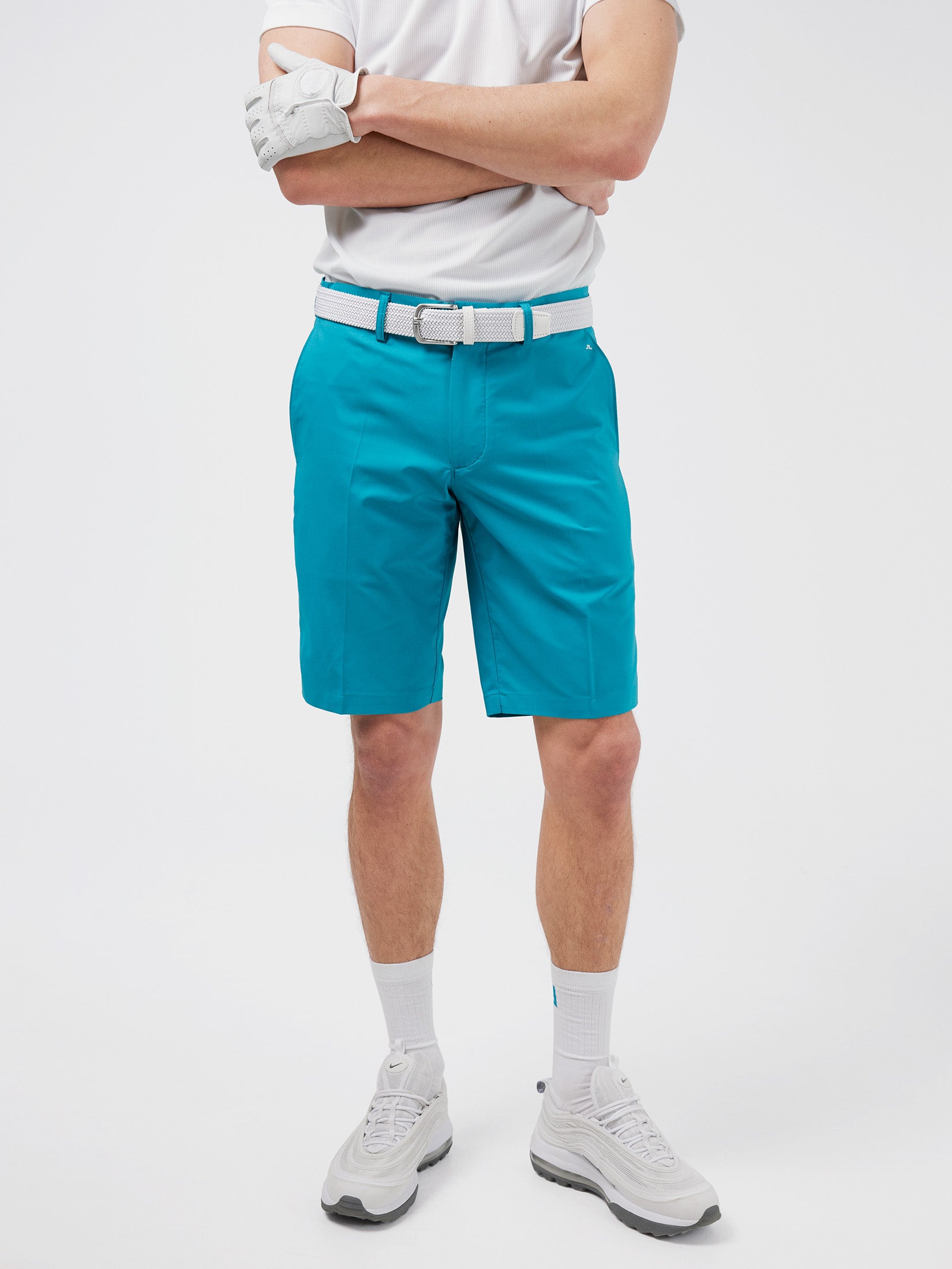 J.Lindeberg Mens Somle Golf Shorts - ENAMEL BLUE – Golf Anything US