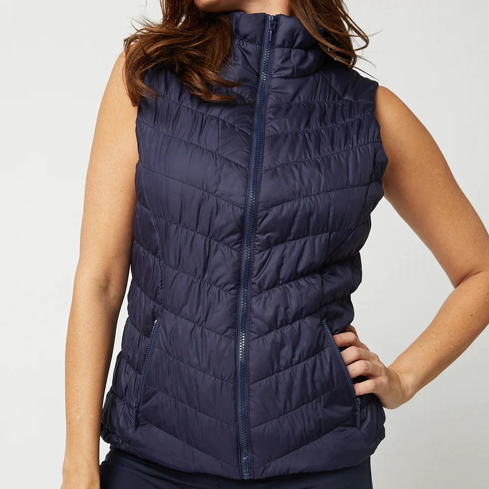 GGblue Womens Venus Quilted Vest - NAVY – Golf Anything US