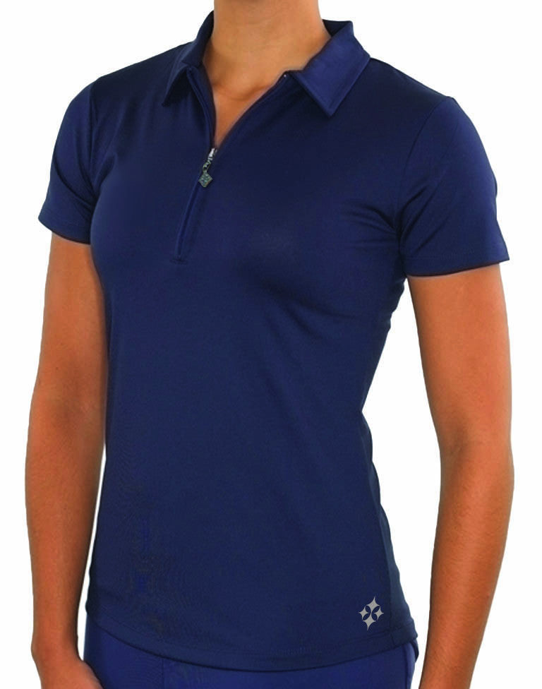 JoFit Womens Jo Polo- Navy – Golf Anything US